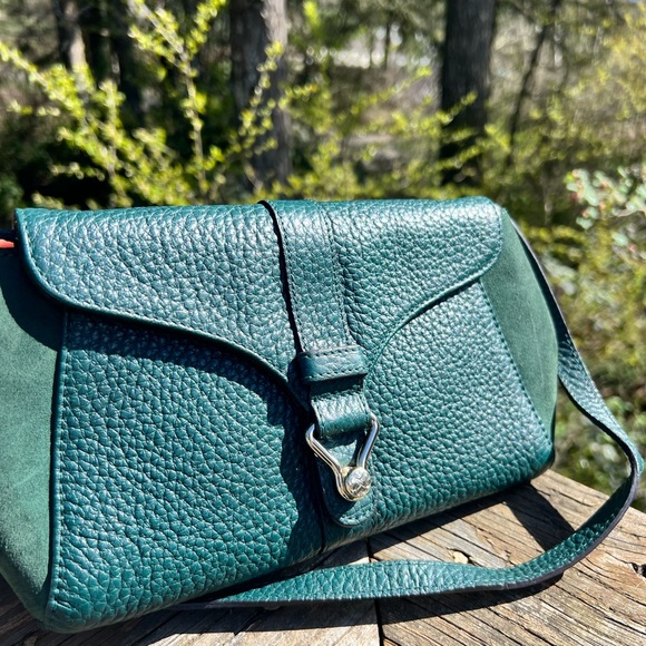 LK Bennett | Bags | Lk Bennett Clutch Purse In Emerald Green | Poshmark